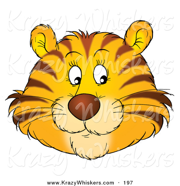 Tigers Face Clipart Image