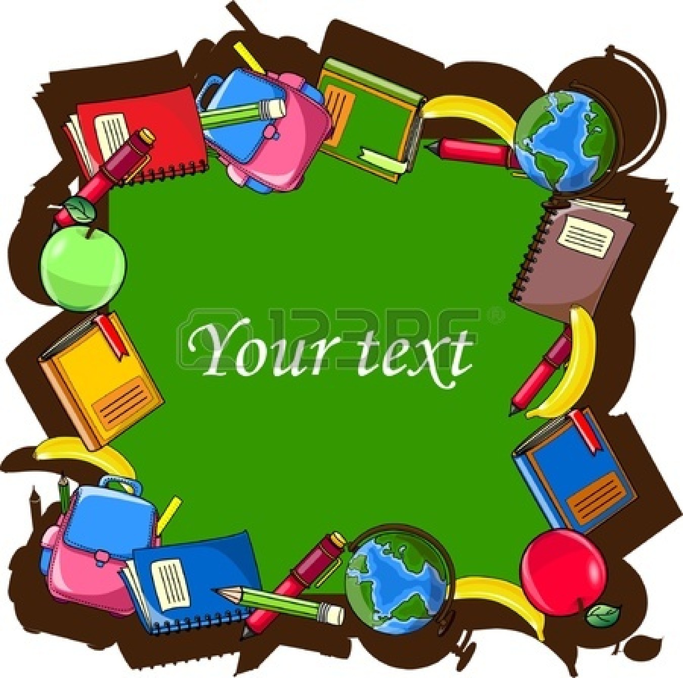 School Background Clipart